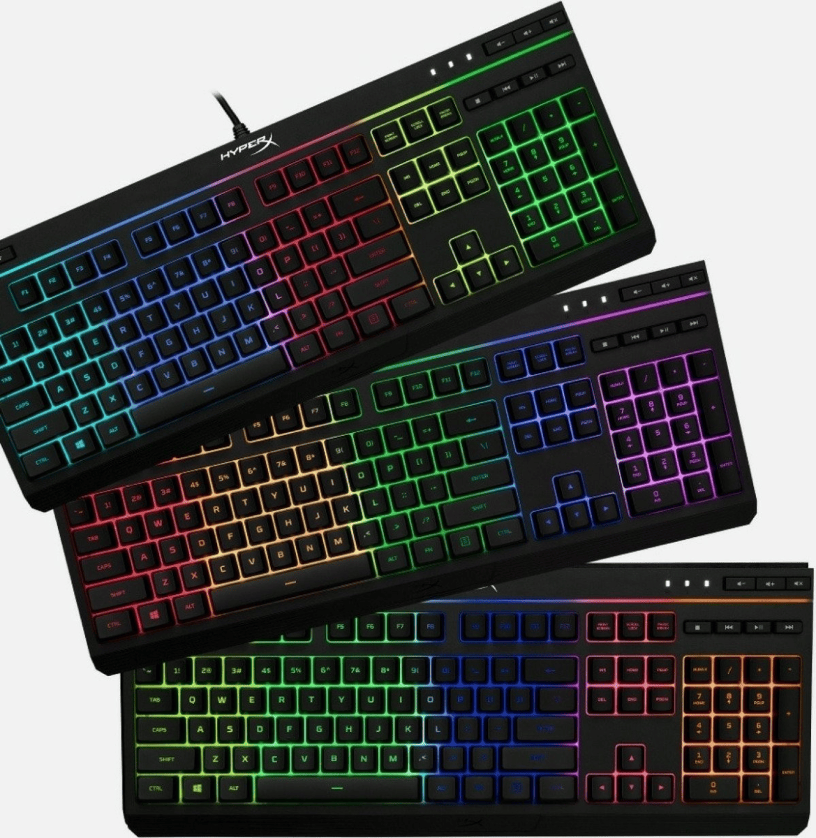 HyperX Alloy Core RGB - Gaming Keyboard (US Layout) (4P4F5AA#ABA) - Shop HP.com Saudi Arabia