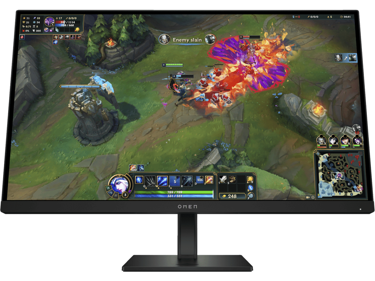 OMEN 27 inch QHD 180Hz Gaming Monitor - OMEN 27q G2 - 27" (AV4H6AA#A2N ...