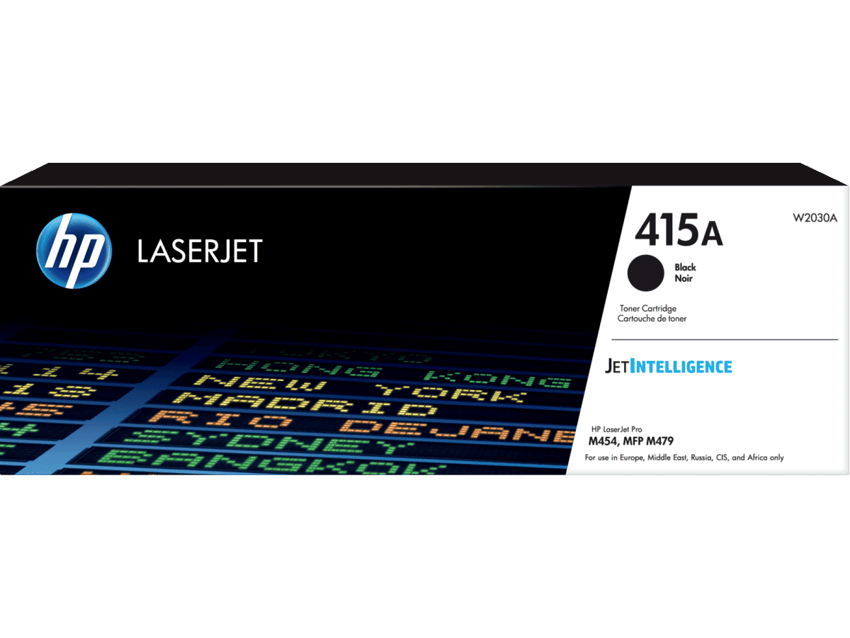HP 415A Black Original LaserJet Toner Cartridge - (W2030A) - Shop HP.com Saudi Arabia