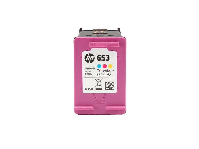 HP 653 Black Original Ink Advantage Cartridge - (3YM75AE) - Shop HP.com ...