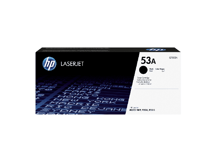 HP 53A Black Original LaserJet Toner Cartridge - (Q7553A) - Shop HP.com ...